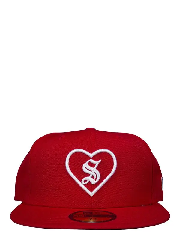 Supreme Heart New Era Cap - Red