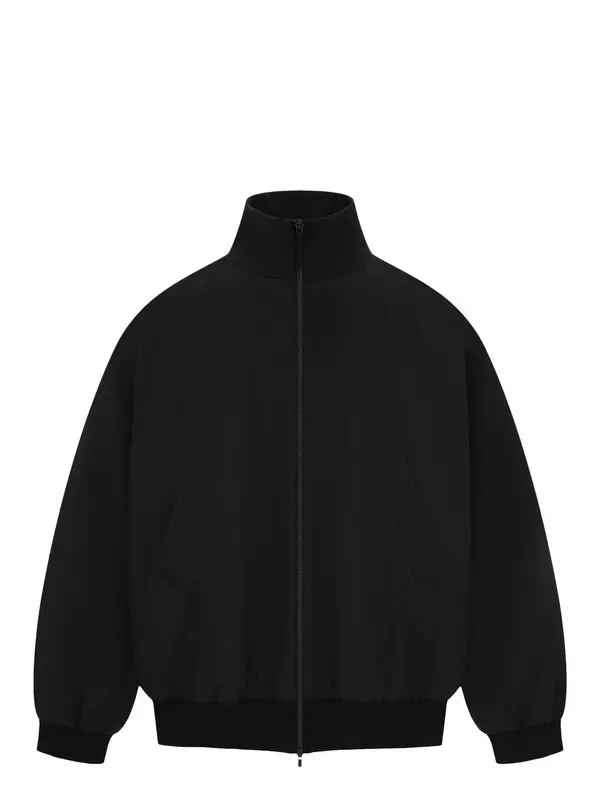 Fear Of God High Neck Track Jacket - Black