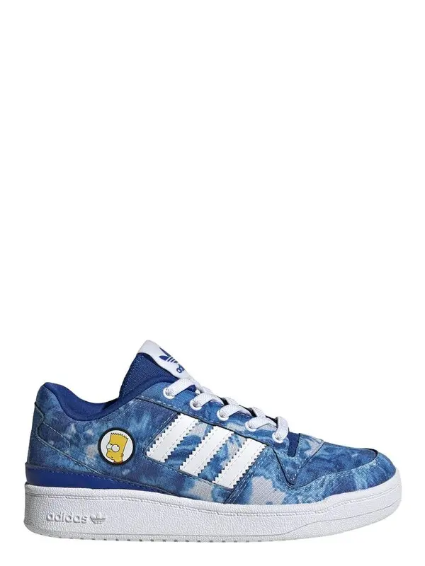 Adidas The Simpsons X Forum Low C Sneakers - Blue