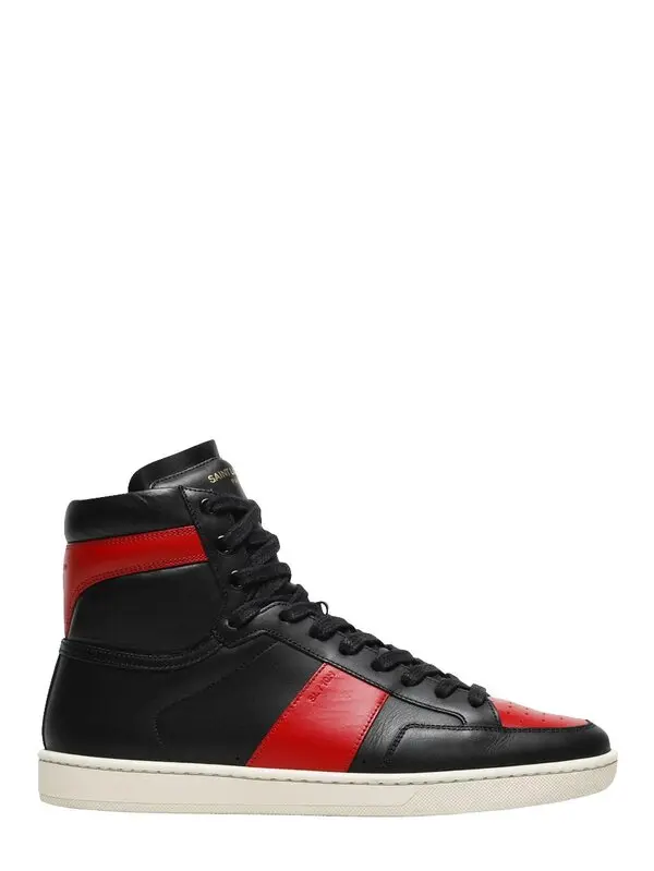 Saint Laurent Sl-10h High-top Sneaker - Red
