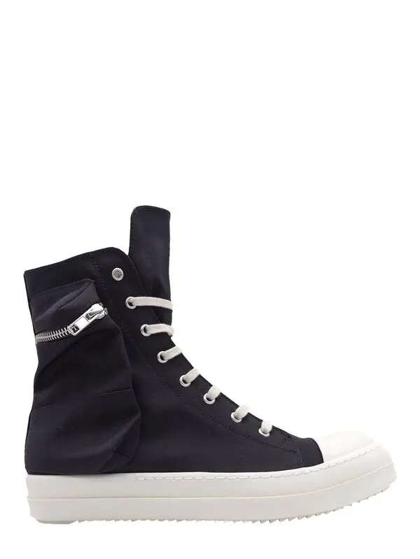 Rick Owens Fogachine High-top Sneakers - Black