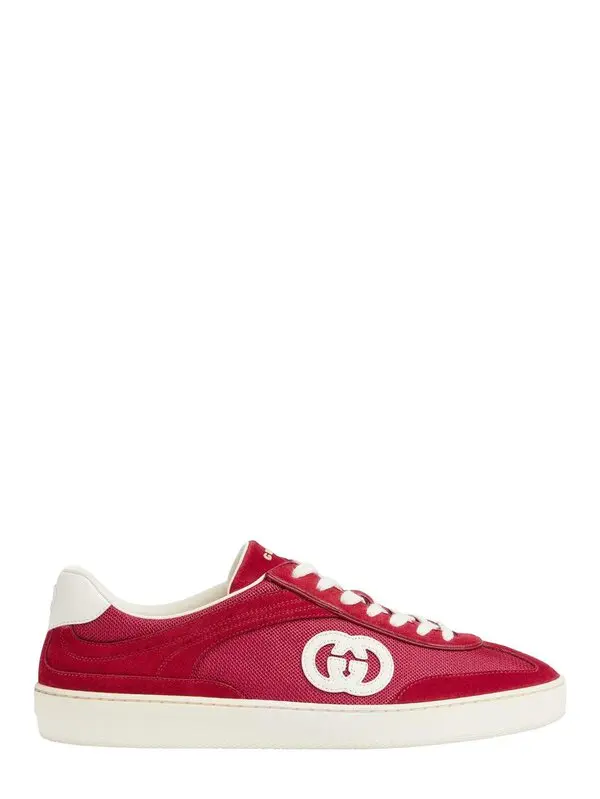 Gucci G74 Interlocking G Sneakers - Red