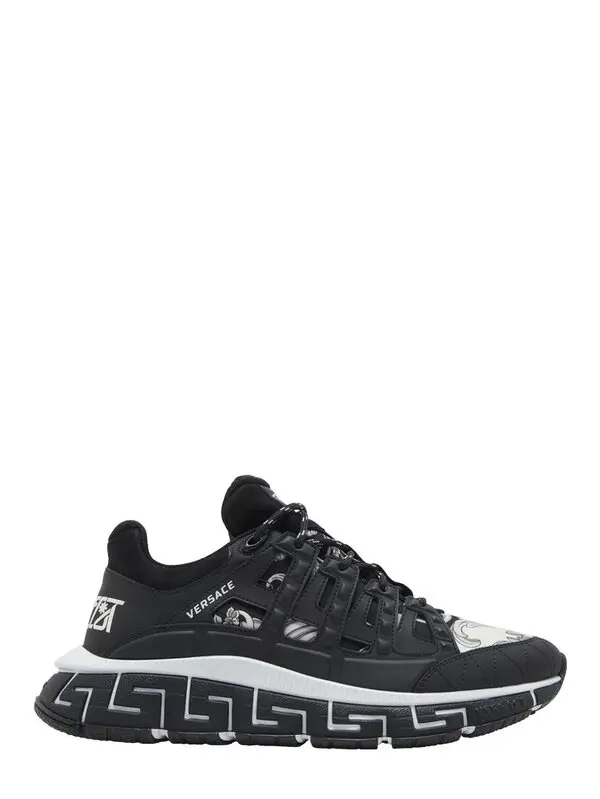 Versace Trigreca Sneakers - Black