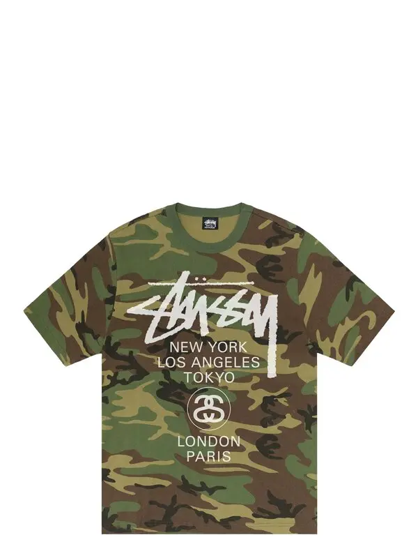 StÜssy World Tour Tee - Green