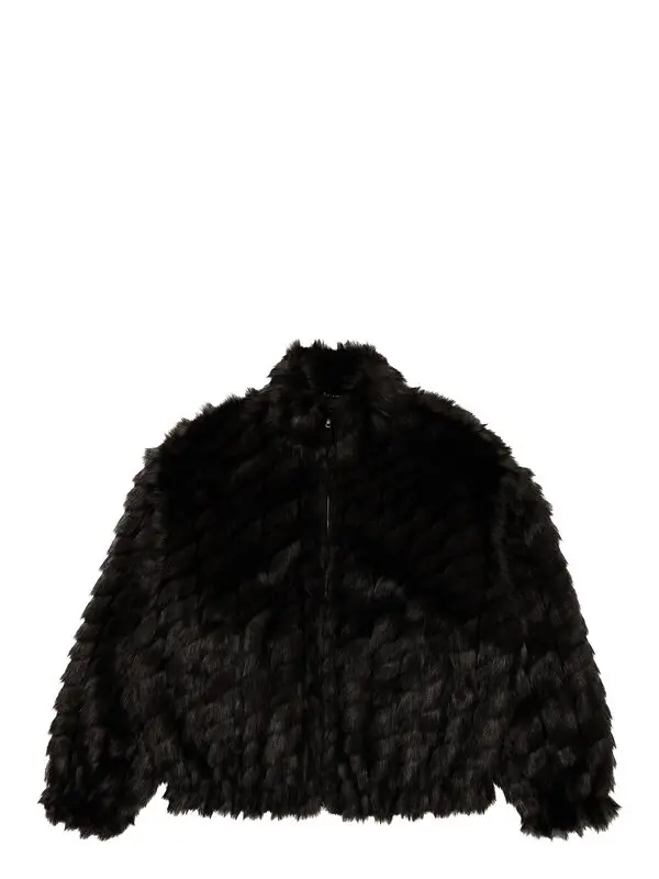Supreme Faux Fur Windstopper Jacket - Black