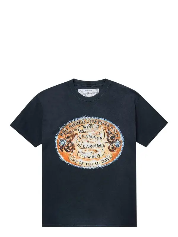 ONE OF THESE DAYS World Champions T-shirt - Blue