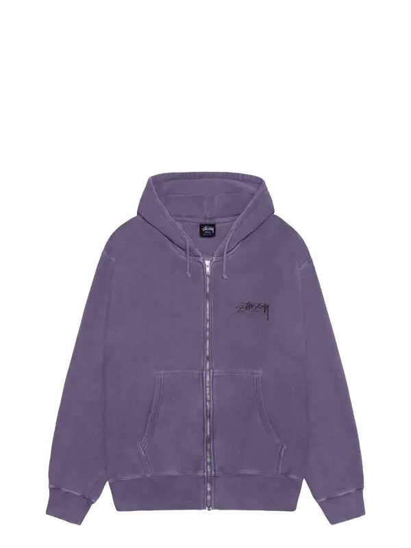 StÜssy Modern Age Zip Hoodie - Purple