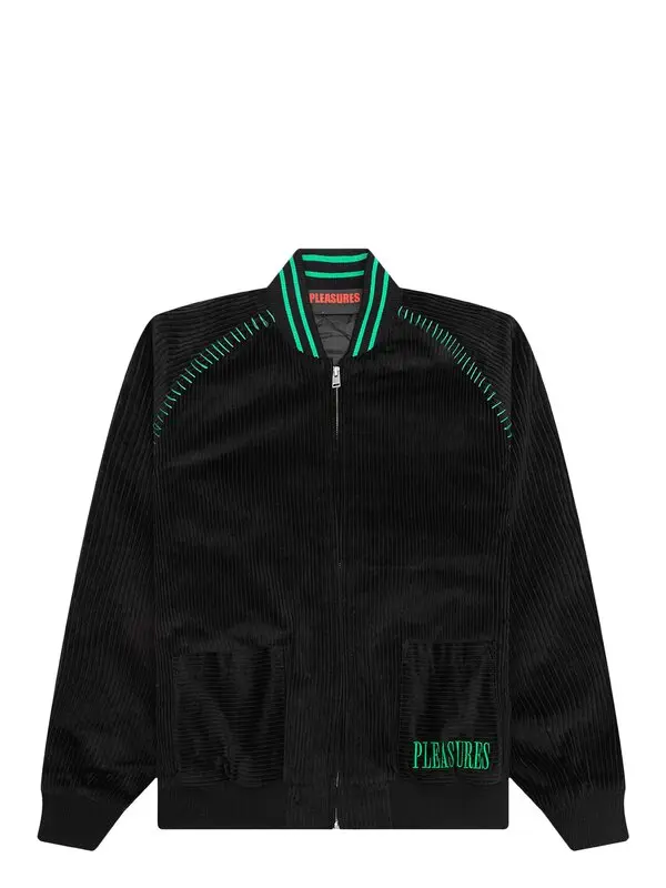 PLEASURES Strikeout Cord Jacket - Black
