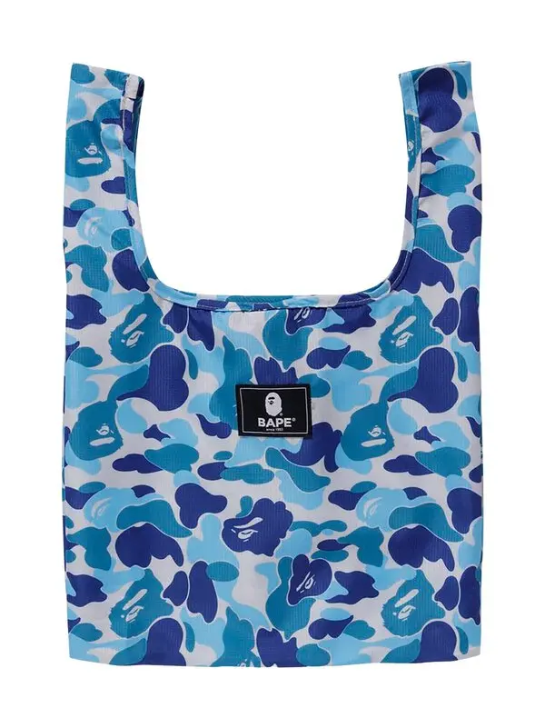 A BATHING APE Abc Camo M Shopping Bag - Blue