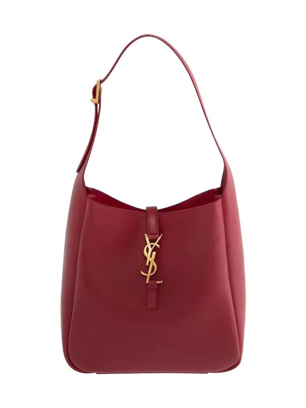 Saint Laurent Le 5 À 7 Supple Shoulder Bag - Red