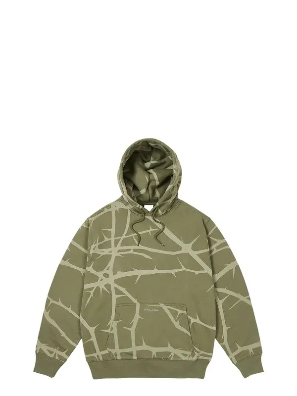 PALACE Thorny Hood - Green
