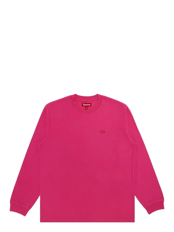 Supreme Small Box Long-sleeve Tee - Pink