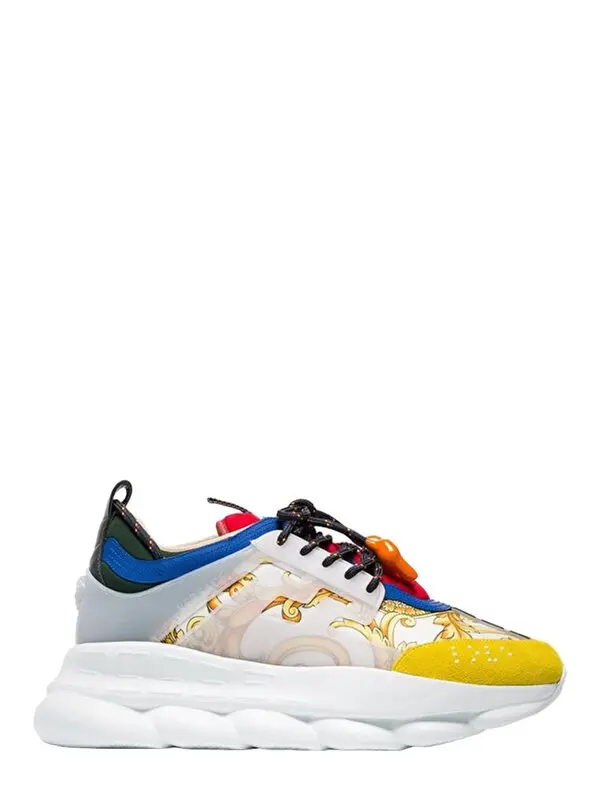 Versace Chain Reaction Sneakers - Multicolor