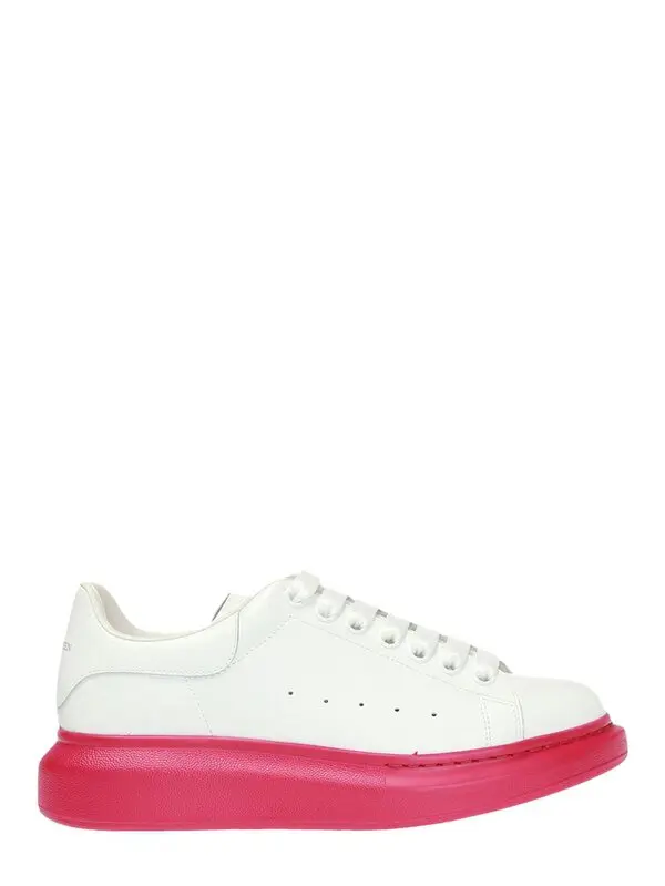 Alexander McQueen Oversized Lace-up Sneakers - White