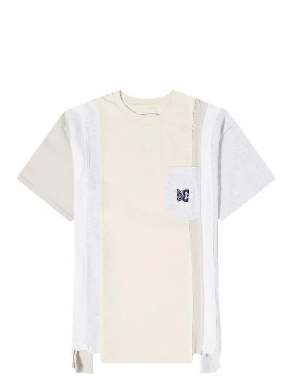 Needles X Dc Shoes 7 Cuts Short-sleeve Tee - Cream