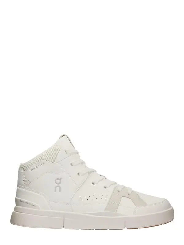 On The Roger Clubhouse Mid Sneakers - White
