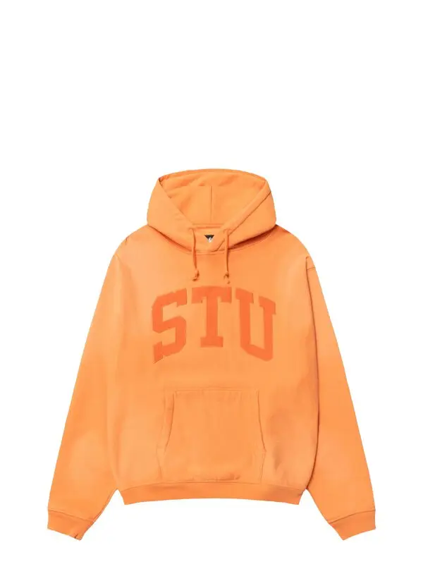 StÜssy Stu Appliqué Hoodie - Orange