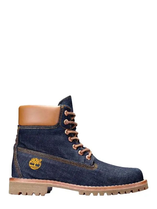 Timberland White Oak X 6 Inch Denim Boots - Blue