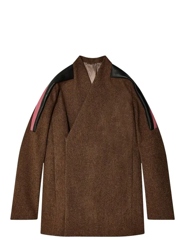 Rick Owens Officer Jacket - Brown