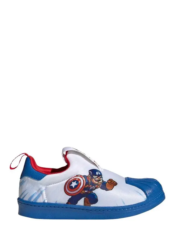 Adidas Marvel X Superstar 360 J 'captain America - White