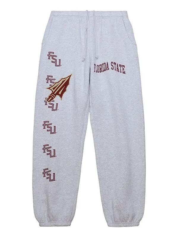 CACTUS JACK BY TRAVIS SCOTT Cactus Jack X Mitchell & Ness Florida State University Sweatpants - Grey