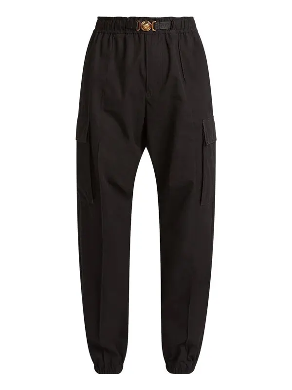 Versace Poplin Pants - Black