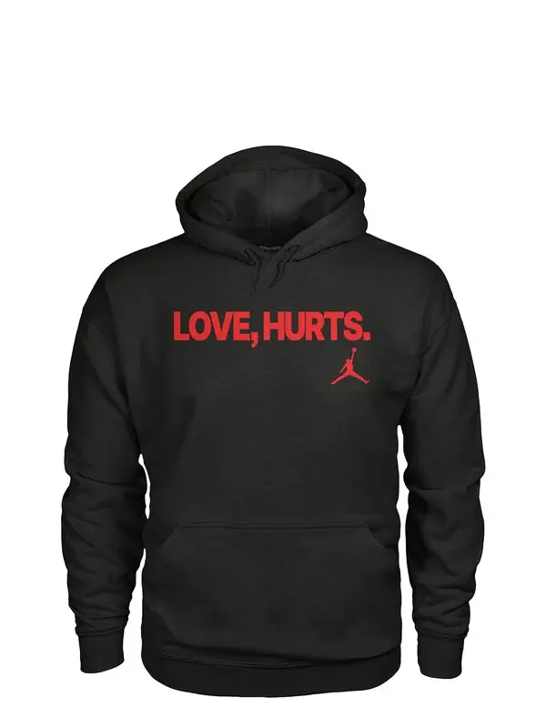 JORDAN Jalen Hurts Love Hurts Hoodie - Black