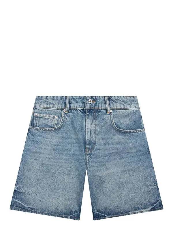 REPRESENT Tailored Denim Shorts - Blue