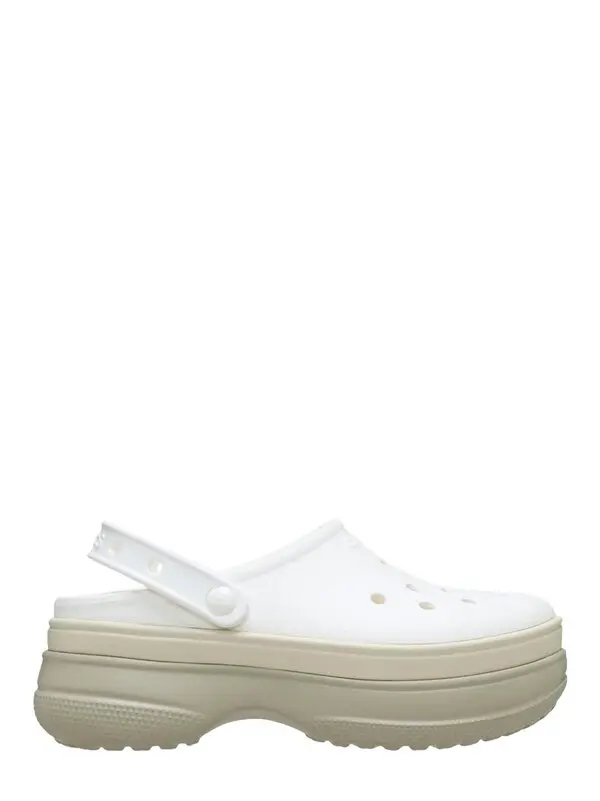 CROCS Classic Stacked Clog - White