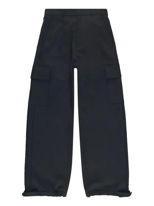 Off-White Drill Cargo Pants - Black