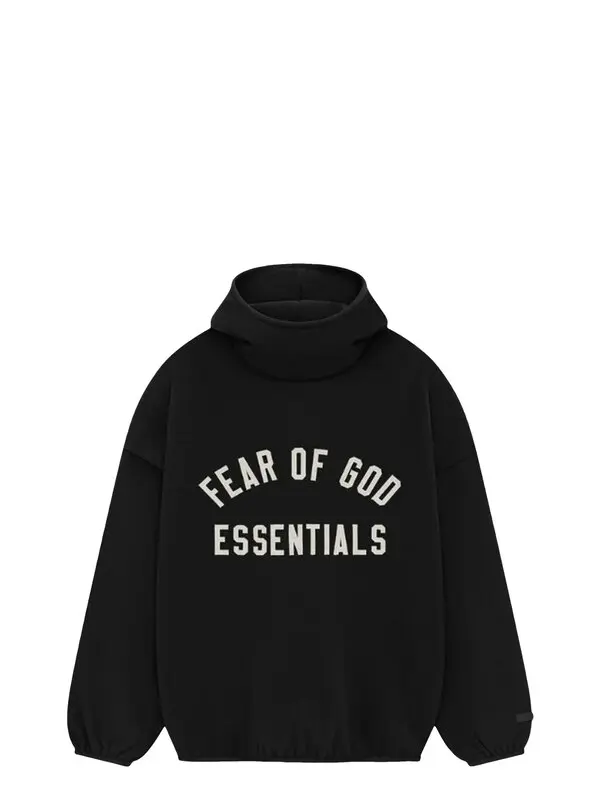 Fear Of God Brushed Hoodie - Black