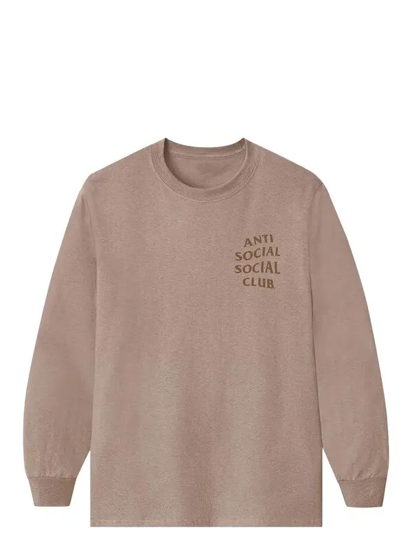 ANTI SOCIAL SOCIAL CLUB Kkotch Long-sleeve Tee - Tan