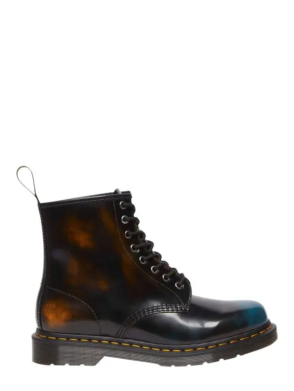 Dr. Martens 1460 Brush Off Leather Lace Up Boots - Black