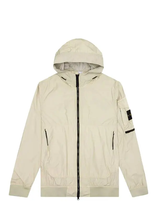 Stone Island Hooded Blouson - Cream
