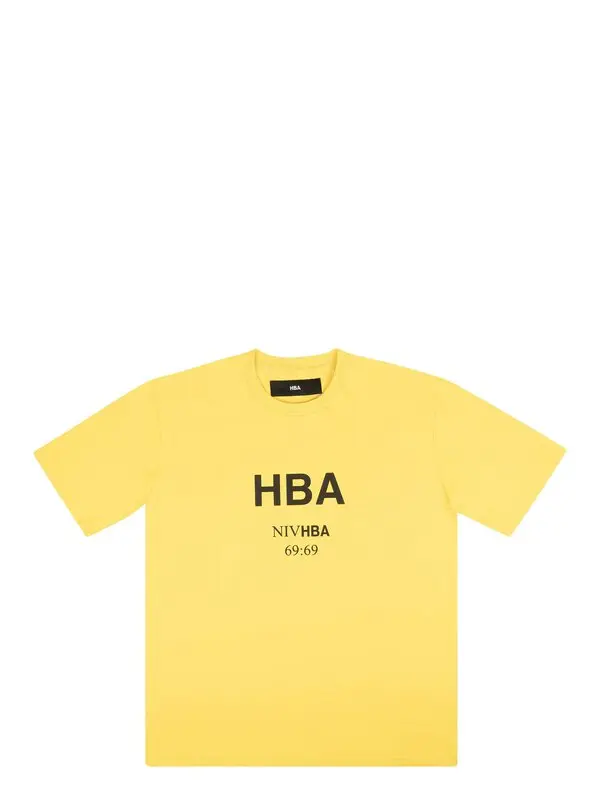 HOOD BY AIR Niv Short-sleeve T-shirt - Yellow