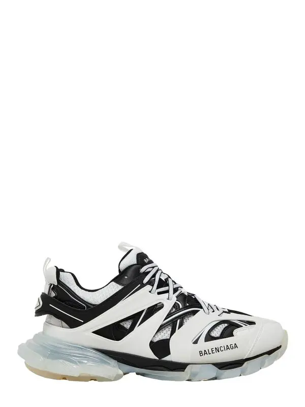 Balenciaga Track Sneaker With Clear Sole - White