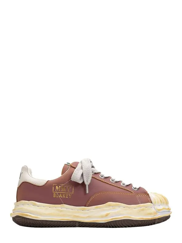 Mihara Yasuhiro Blakey Og Sole Vegan Leather Low Sneakers - Red