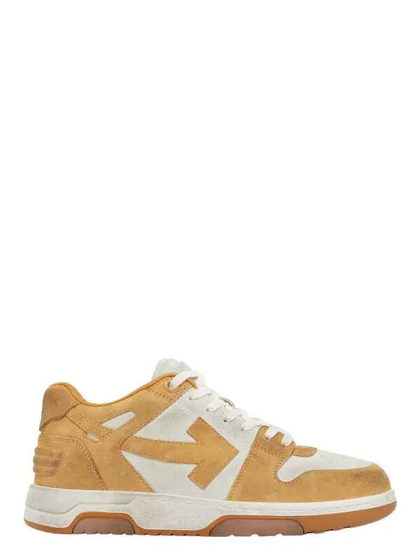 Off-White Out Of Office Vintage Suede Sneakers - Orange
