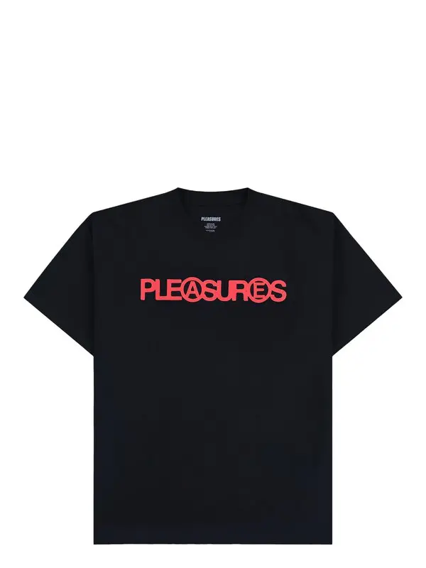 PLEASURES Fanzine T-shirt - Black