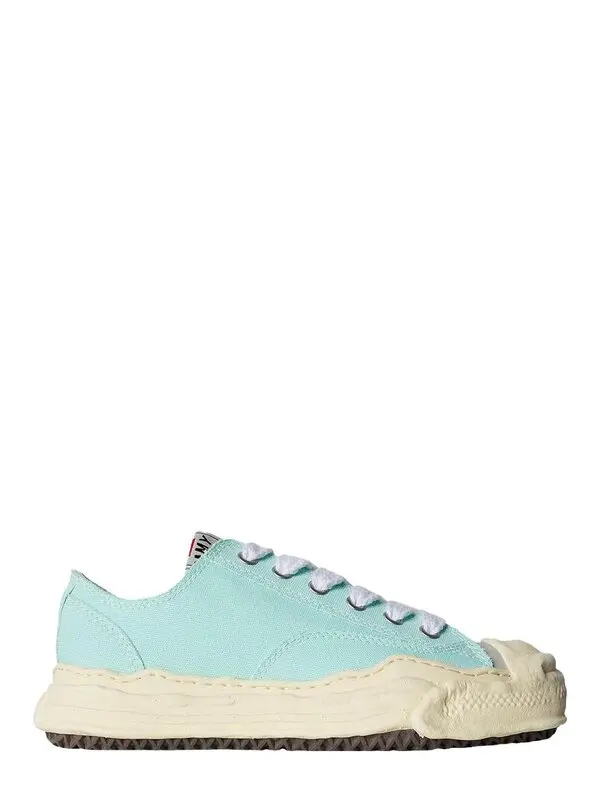 Mihara Yasuhiro Hank Vintage Sole Canvas Low Sneakers - Blue