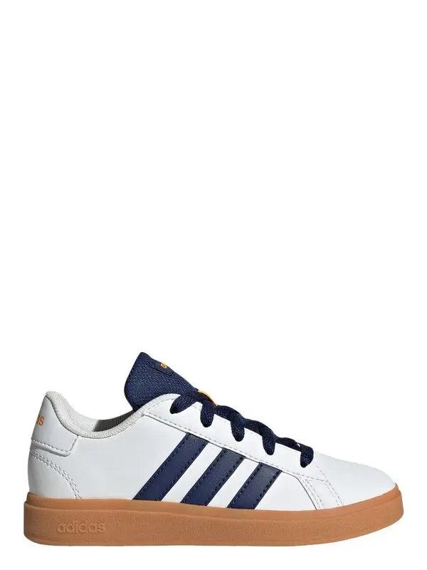Adidas Grand Court Lace-up Sneakers - White