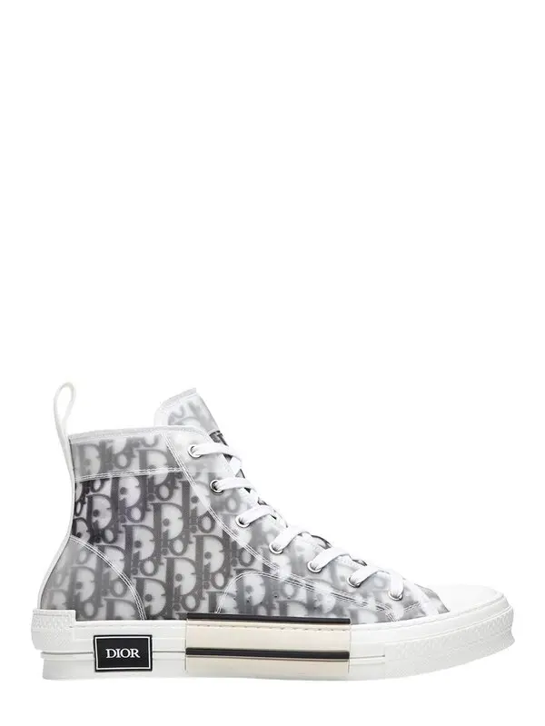 Dior B23 High Top Sneakers - White