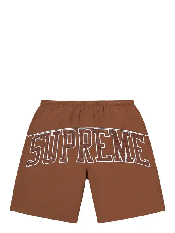 Supreme Arc Water Short - Brown
