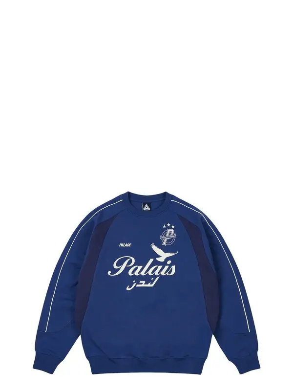 PALACE Palais Pro-team Crew - Blue