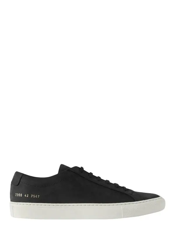 COMMON PROJECTS Achilles Low Nubuck - Black