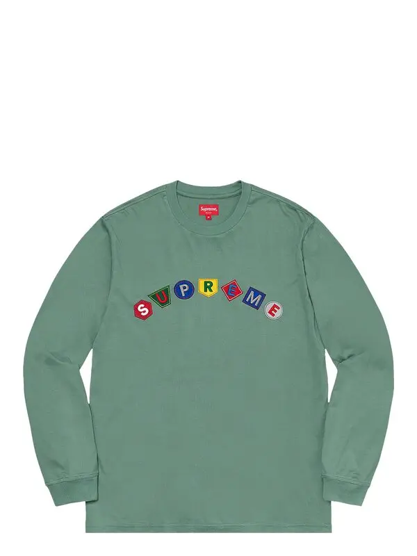 Supreme Geo Arc Long-sleeve Top - Green