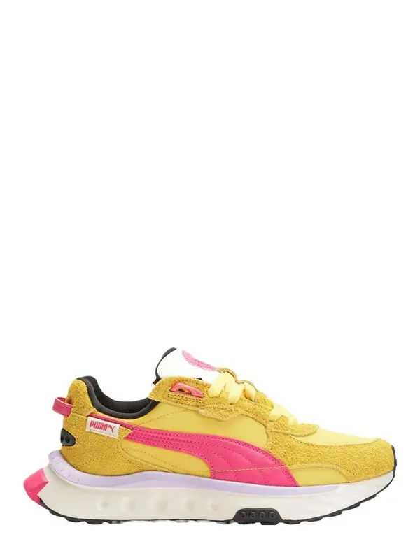 PUMA Wild Rider Vintage Sneakers - Yellow
