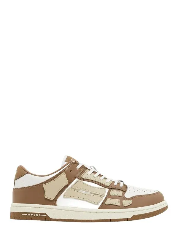 Amiri Skel Top Low Sneakers - Tan