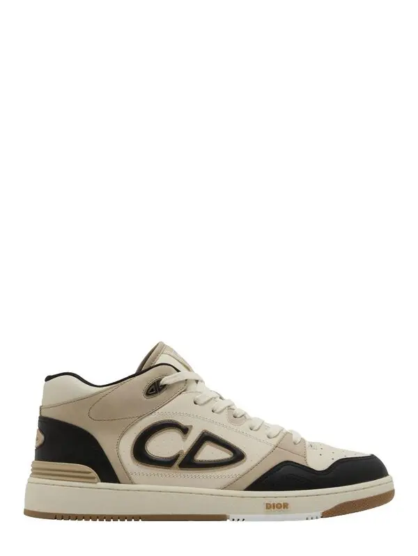 Dior B57 Mid Top Sneakers - Cream