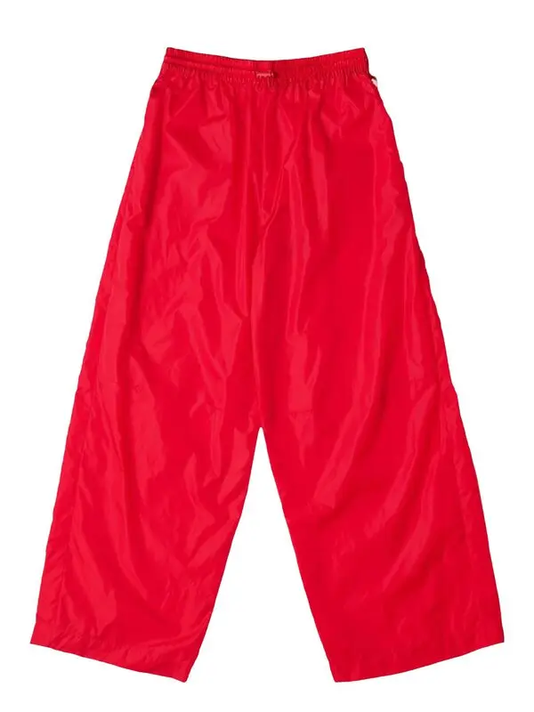 Simone Rocha Wide Leg Track Pant - Red